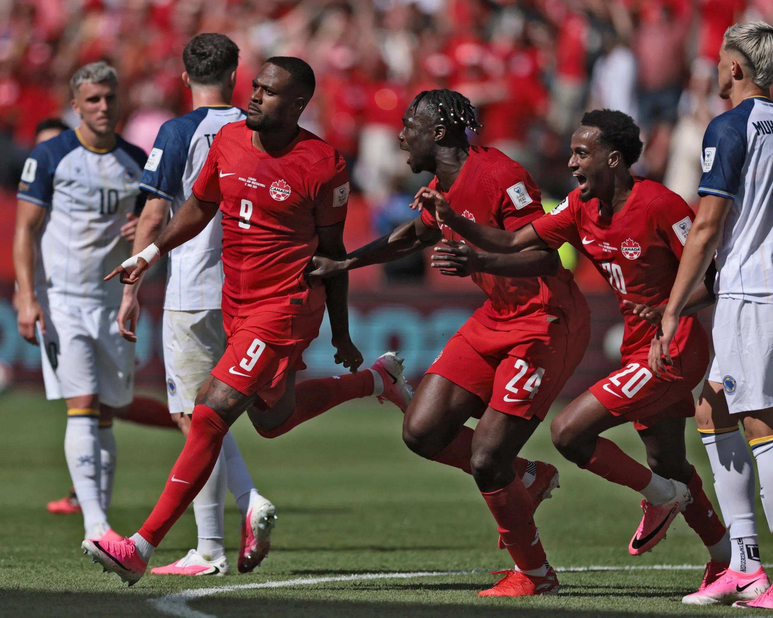 Cyle Larin's Late Equalizer Secures Draw for Canada Against Bosnia and ...